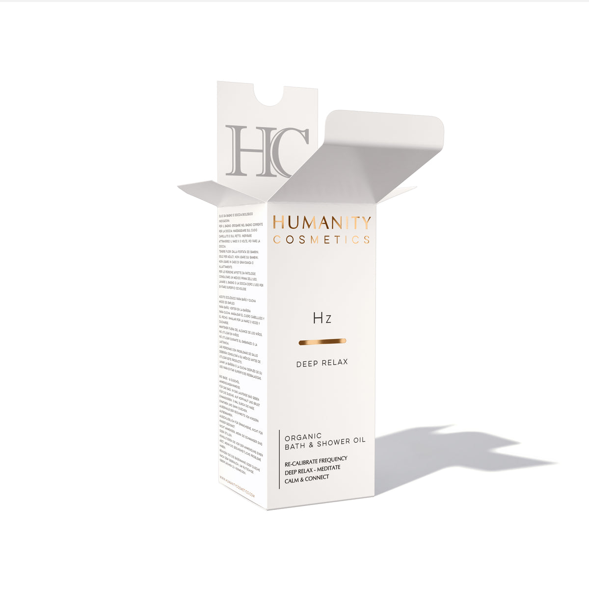 Hz ORGANIC BATH & SHOWER OIL - Experience the next level of Deep Relax ...