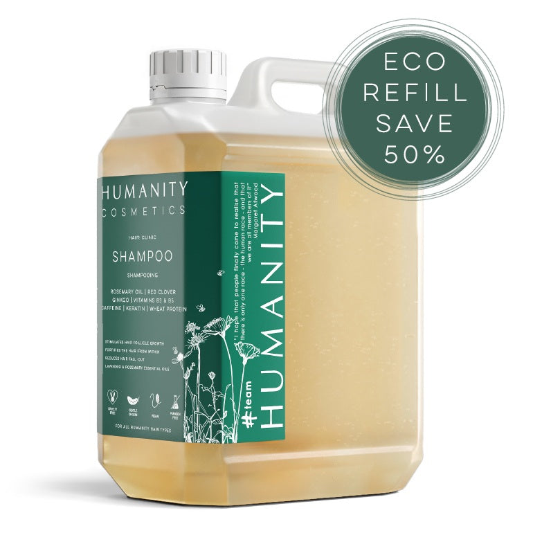 2.5L REFILL HAIR CLINIC SHAMPOO - DHT blocking Red Clover & Ginkgo - V ...